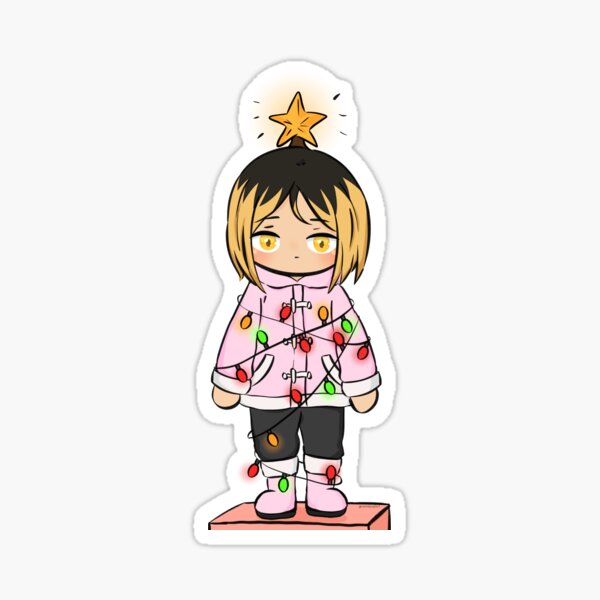 "Kenma Tree" Sticker by khushimali | Redbubble