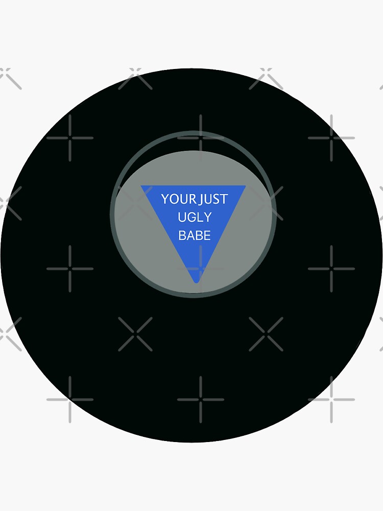 "Magic 8 Ball " Sticker for Sale by jill5887 | Redbubble