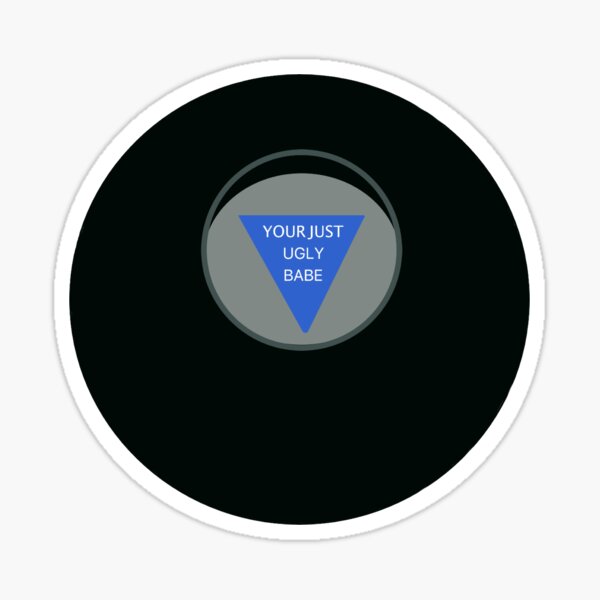 "Magic 8 Ball " Sticker for Sale by jill5887 | Redbubble