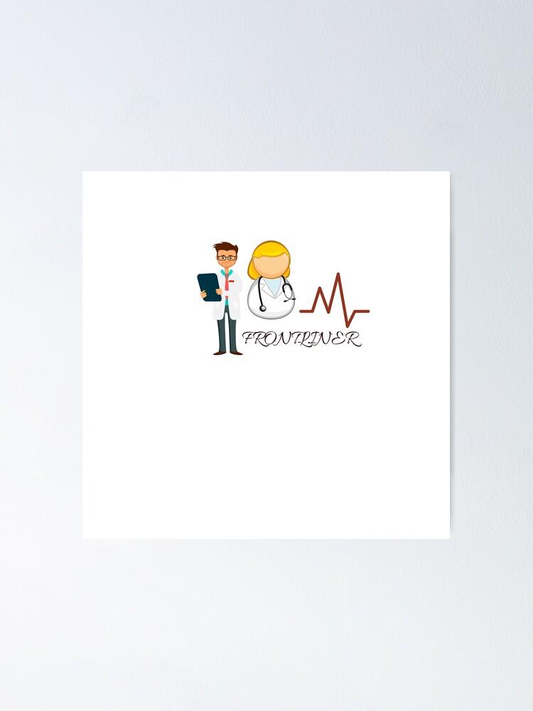 "Frontliner" Poster by Dagoodvibes | Redbubble