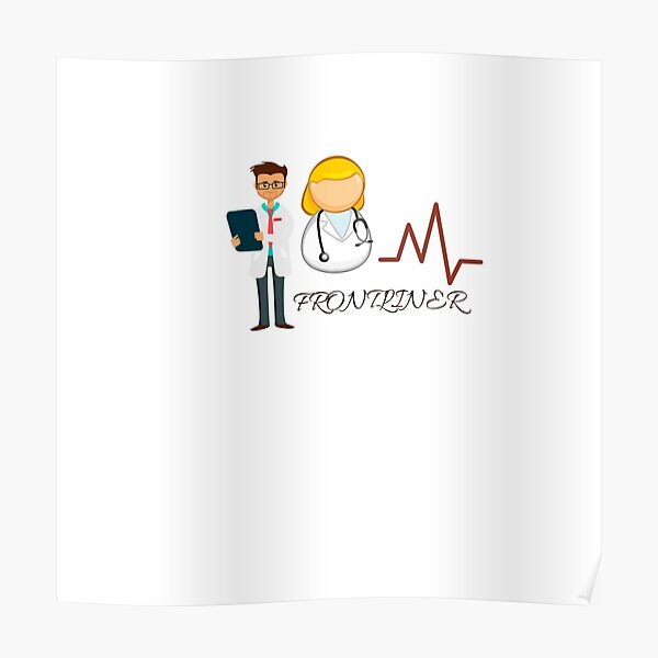 "Frontliner" Poster by Dagoodvibes | Redbubble
