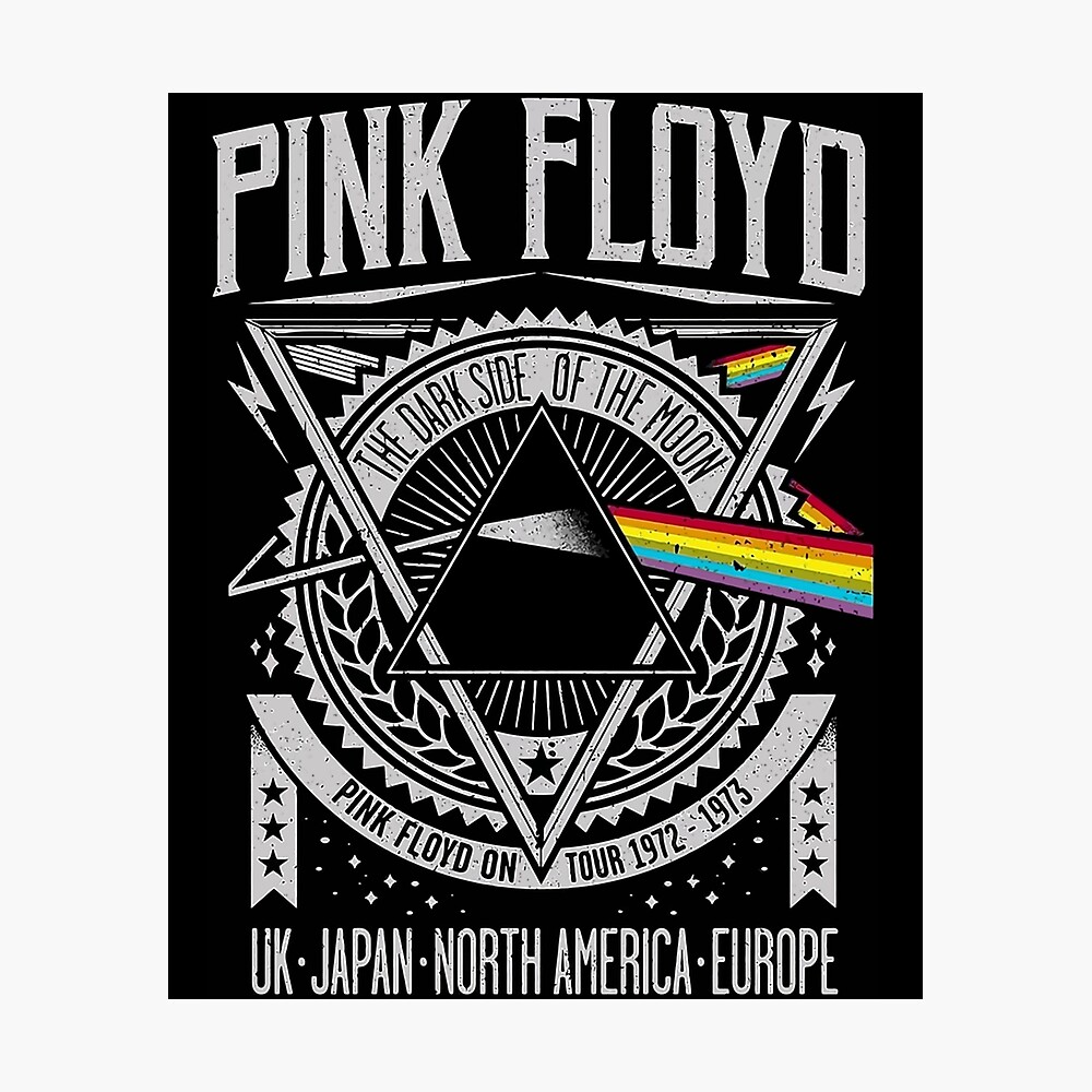 Games & Puzzles Pink Floyd Rock Band Dark Side of the Moon Tour 1972 ...