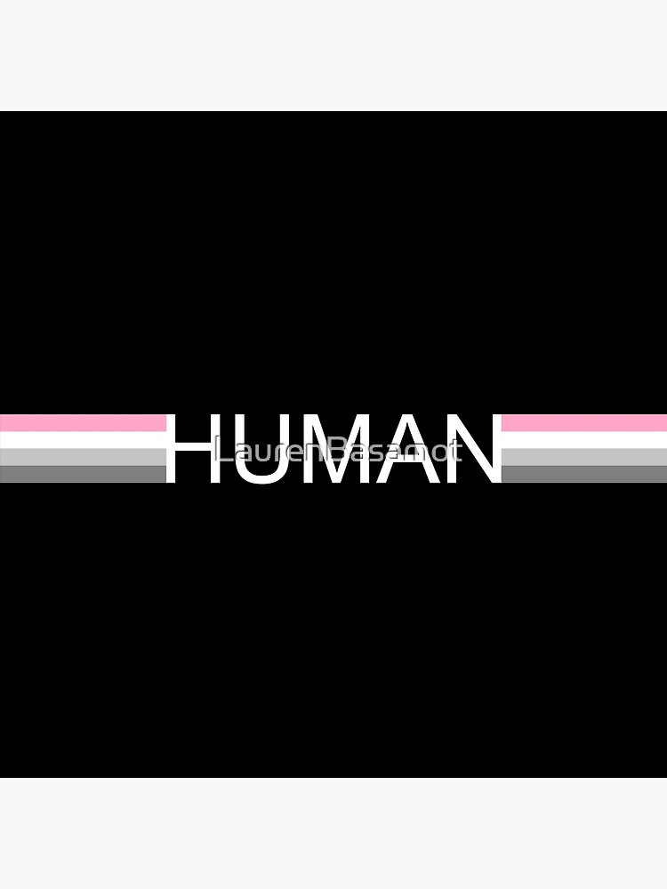 Demigirl Pride Flag Human Poster For Sale By Laurenbasamot Redbubble