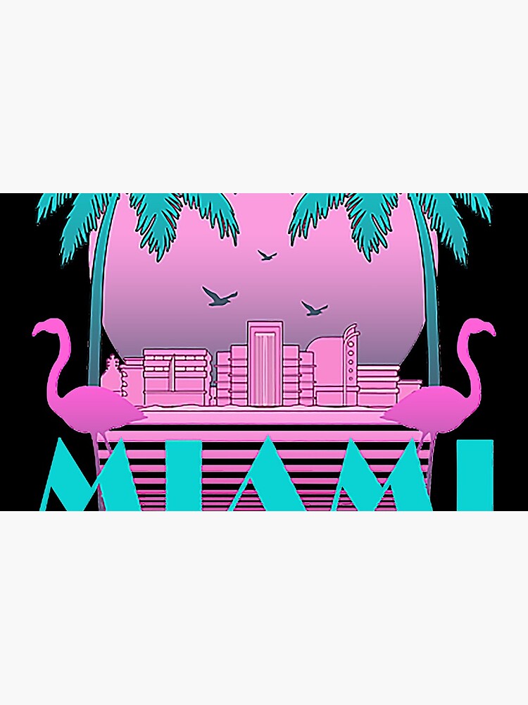 "Miami Vice - Retro 80s Design" Mug by nicknamehy42 | Redbubble