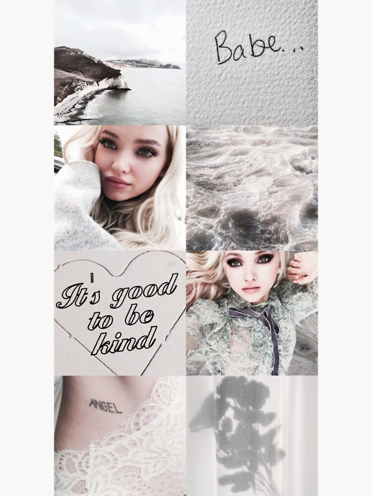 "Dove Cameron" Sticker by SkySVG | Redbubble