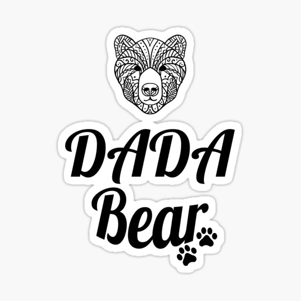 "DADA Bear" Sticker by PrangYa | Redbubble