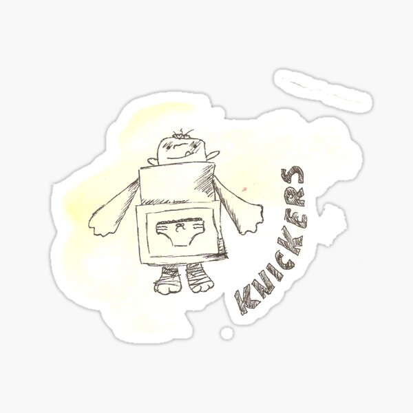 "Knickers box trolls" Sticker for Sale by Alan2903 | Redbubble