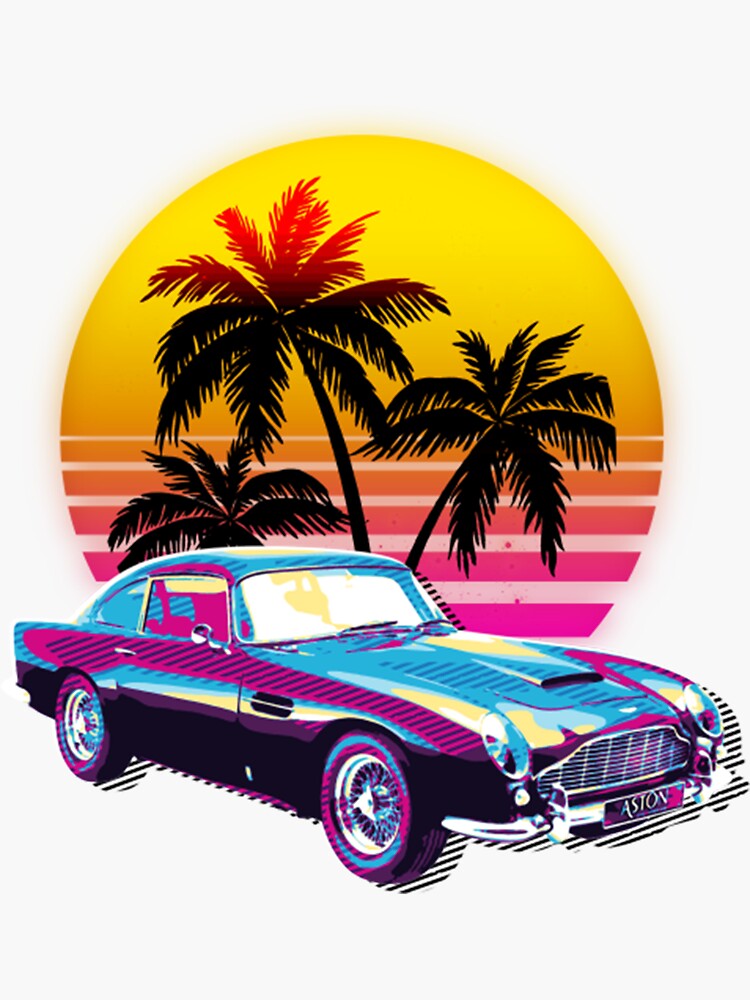 "Aston Martin Db5 Aston Martin DB5" Sticker for Sale by Odossey | Redbubble