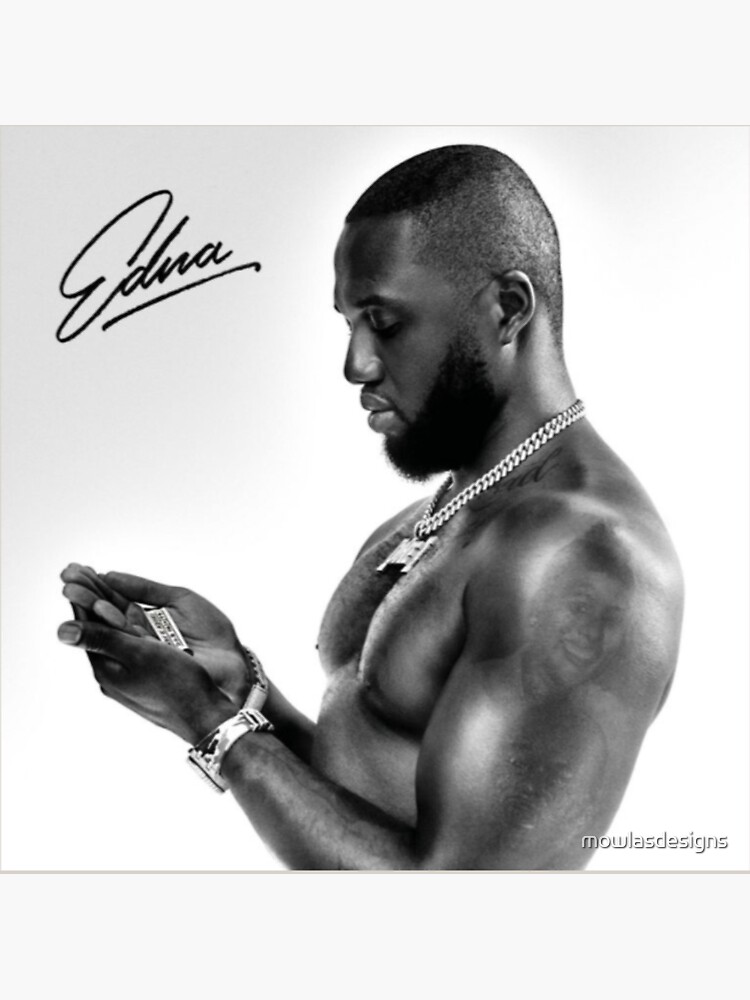 "Headie One: Edna Official Album Tee" Sticker by mowlasdesigns | Redbubble