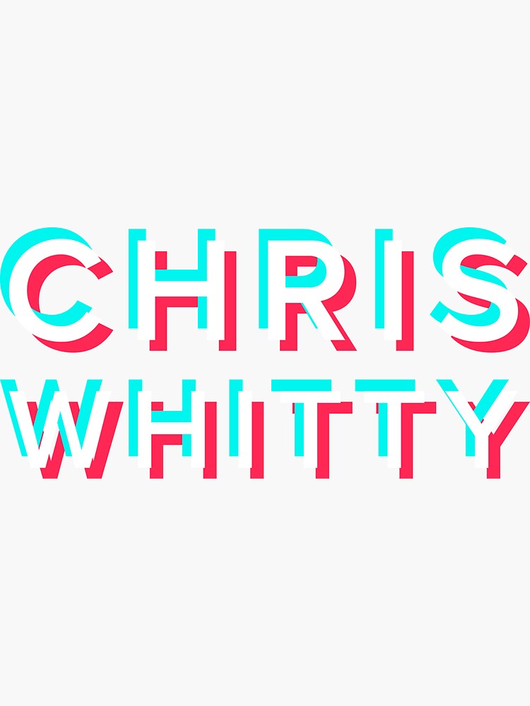 "Chris Whitty Tik Tok" Sticker for Sale by creativesupply | Redbubble