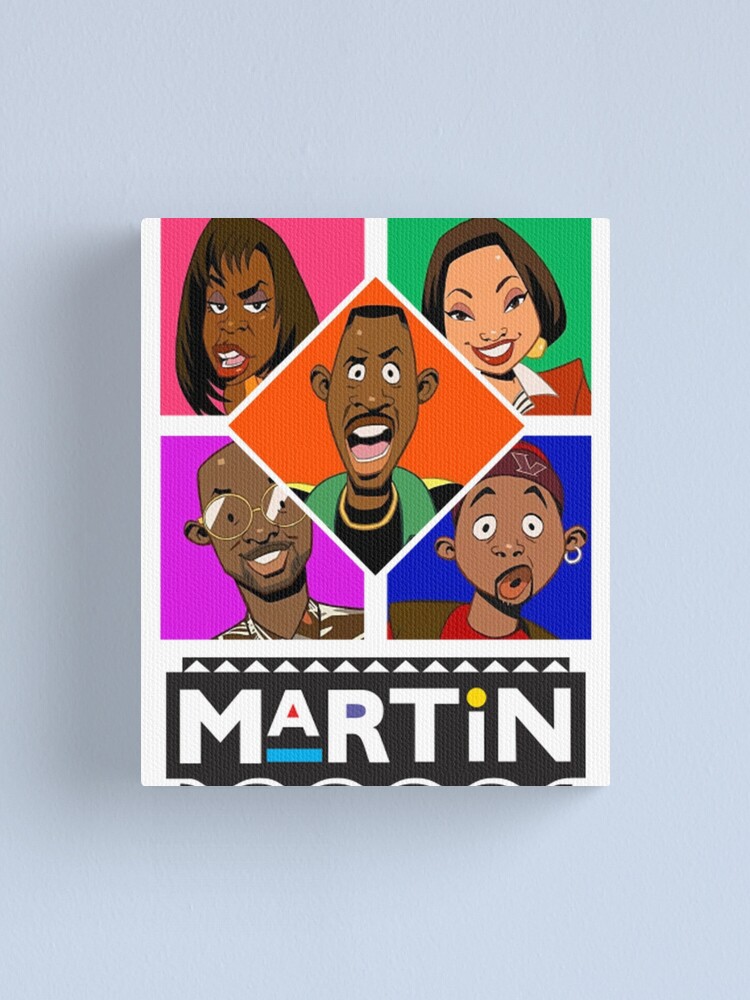 "Martin Show Tv This is Martin show tv" Canvas Print by Odossey | Redbubble