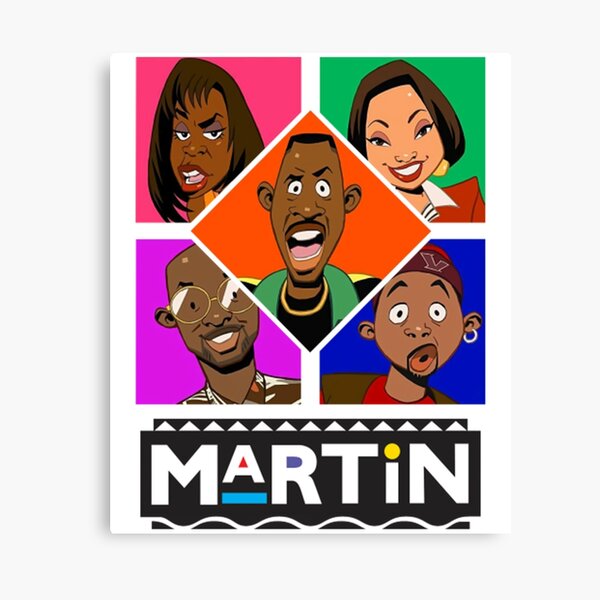 "Martin Show Tv This is Martin show tv" Canvas Print by Odossey | Redbubble