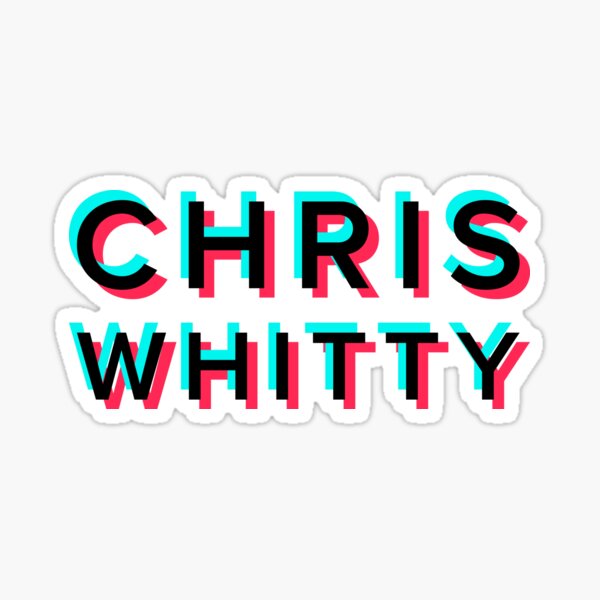 "Chris Whitty Tik Tok" Sticker for Sale by creativesupply | Redbubble