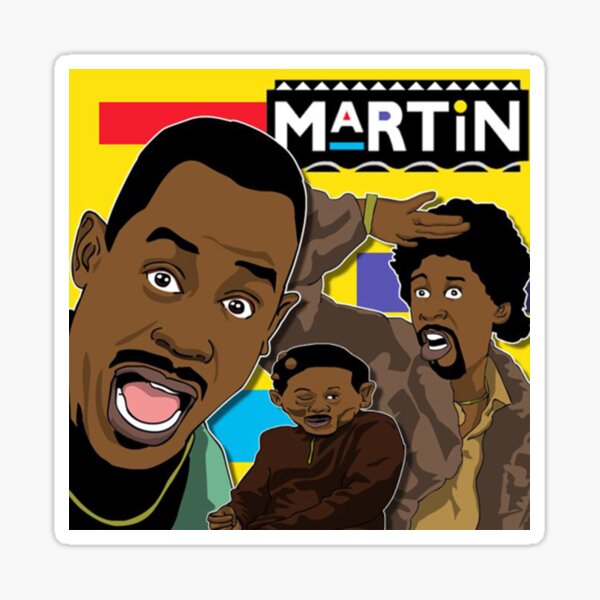 "Martin the martin cartoons" Sticker for Sale by Odossey | Redbubble