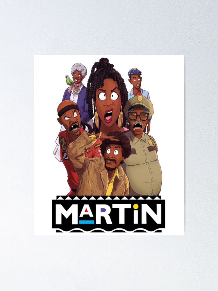 "Martin who is your favorite martin character" Poster for Sale by ...