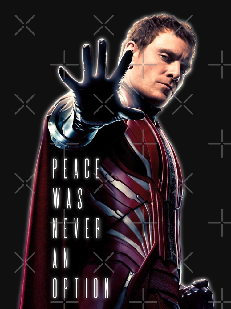 "Magneto / Erik Lensherr - Peace was never an option" Essential T-Shirt ...