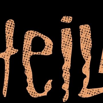 "Sheila" Sticker by wunderfamily | Redbubble