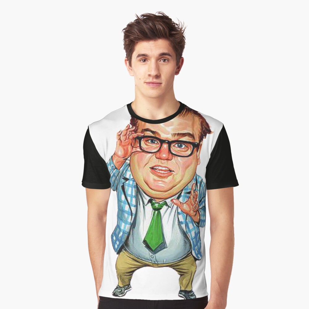 "Chris farley" Sticker by Merchmanga | Redbubble