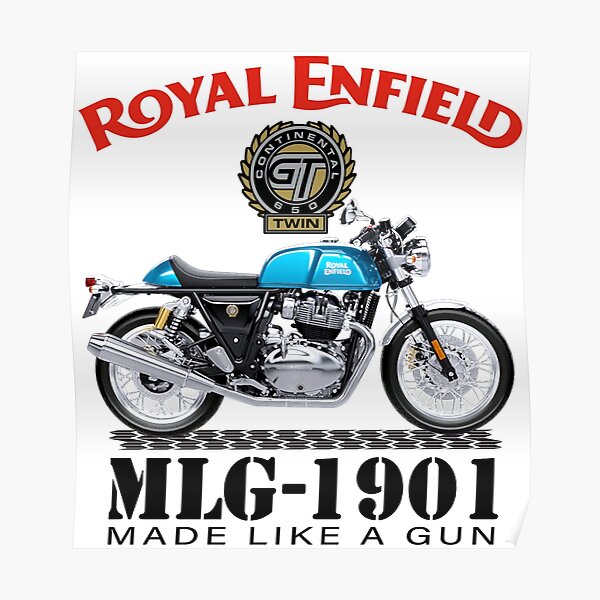 "Royal Enfield Continental GT 650" Poster by Ramkumar9962 | Redbubble