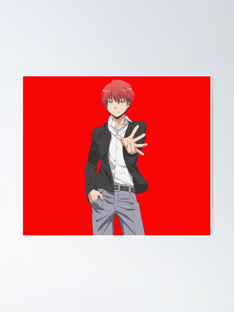 "Karma Akabane" Poster by MangaPanels | Redbubble