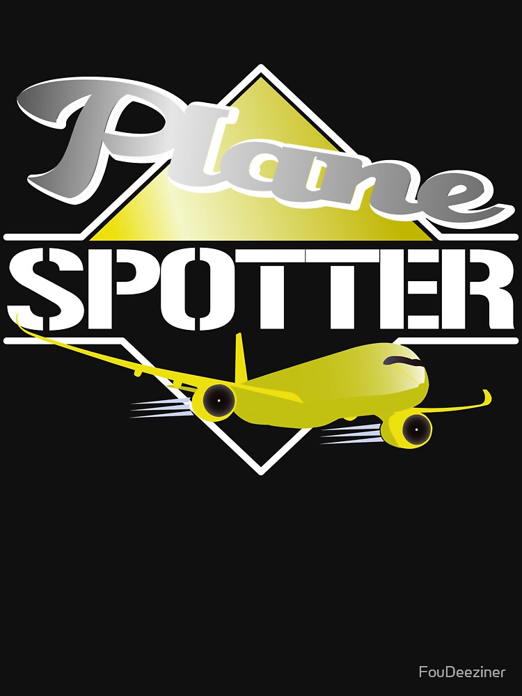 "Plane Spotter Airbus A350 - Yellow / Dark Design" T-shirt for Sale by ...