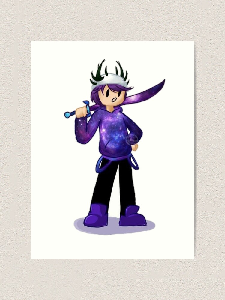 "Roblox Minecraft Character" Art Print for Sale by Akshay777 | Redbubble