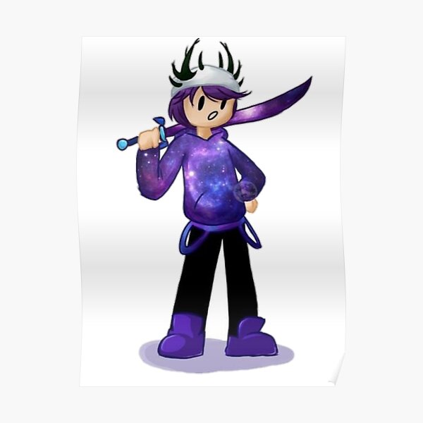 "Roblox Minecraft Character" Poster by Akshay777 | Redbubble