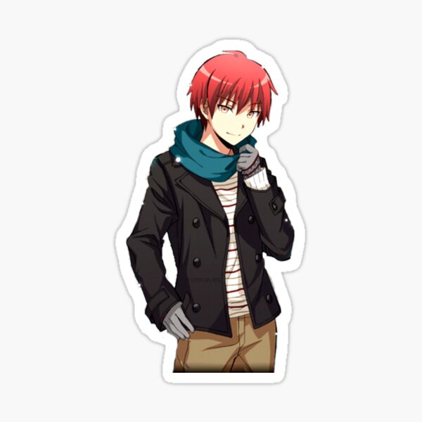 "Karma Akabane" Sticker for Sale by MangaPanels | Redbubble