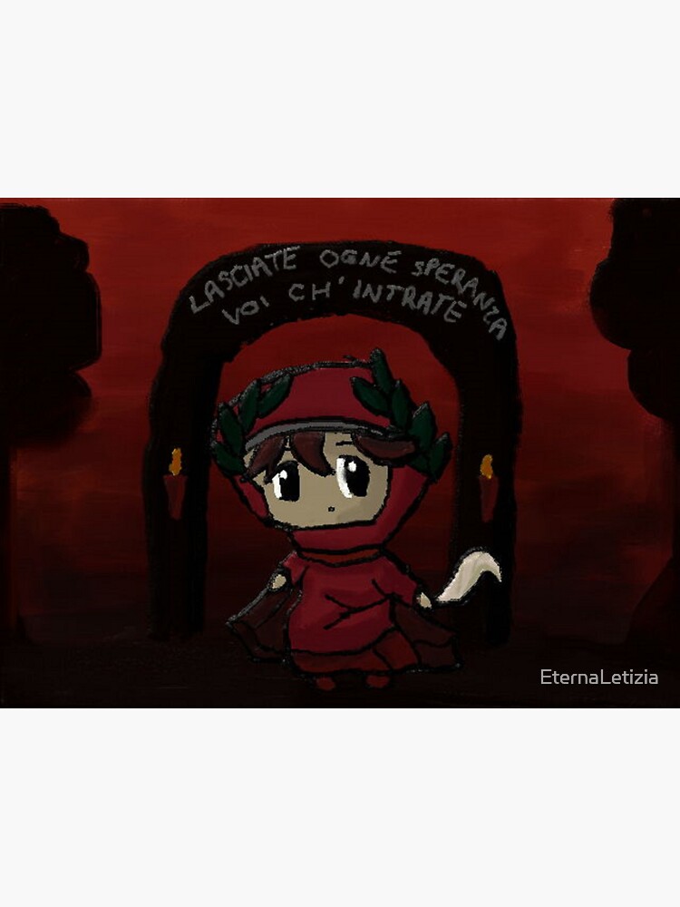 "Dante" Sticker for Sale by EternaLetizia | Redbubble