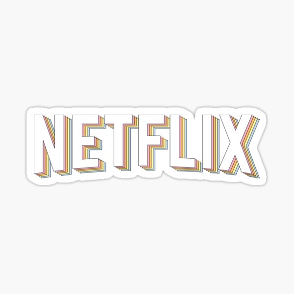 "Netflix " Sticker by gymnopaedia | Redbubble
