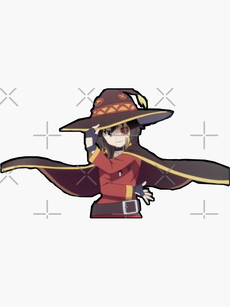 "Megumin 5" Sticker for Sale by LELA- | Redbubble
