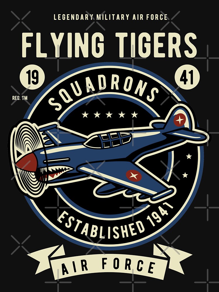 "Flying Tigers - Legendary american volunteer group" Essential T-Shirt ...