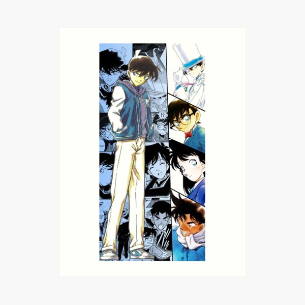 "Detective Conan Edit - Collage of Characters!" Art Print by Chimera ...