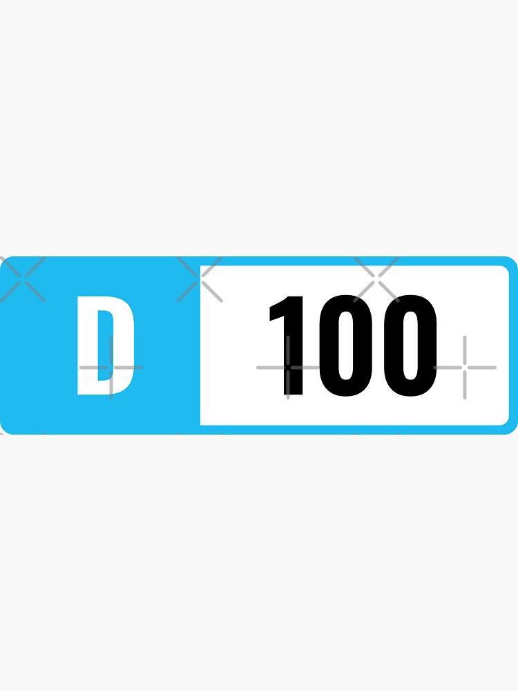 "Forza Sticker D 100" Sticker for Sale by supercar1 | Redbubble