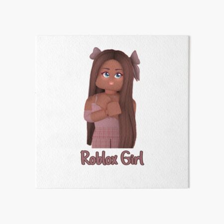 "Roblox girl" Art Board Print by katystore | Redbubble