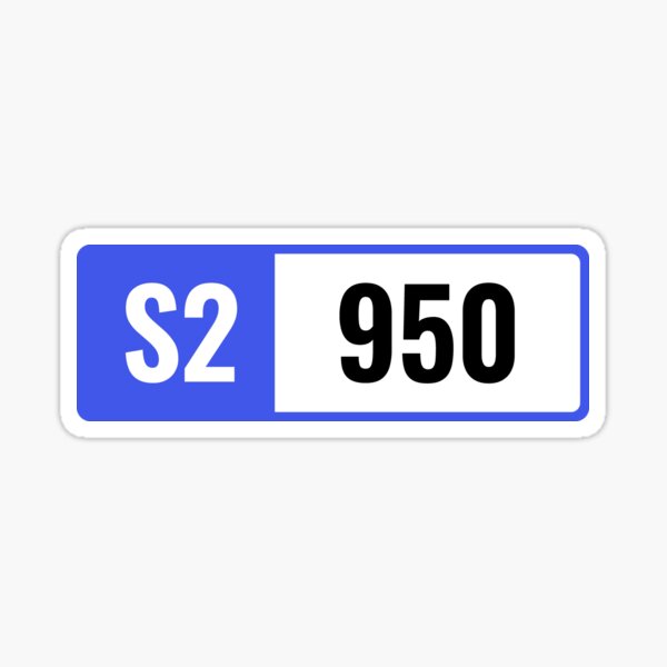 "Forza Sticker S2 950" Sticker by supercar1 | Redbubble