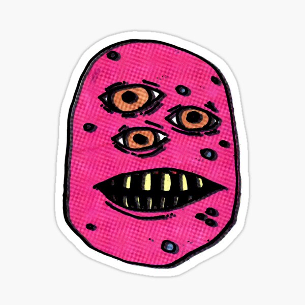 "Pink Monster" Sticker for Sale by EPMProjects | Redbubble