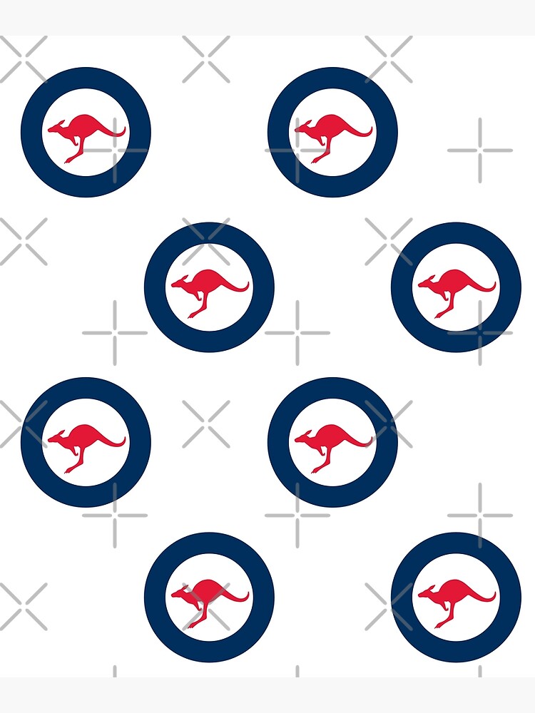 "Royal Australian Air Force RAAF Military Roundel" Poster by VFRZone ...