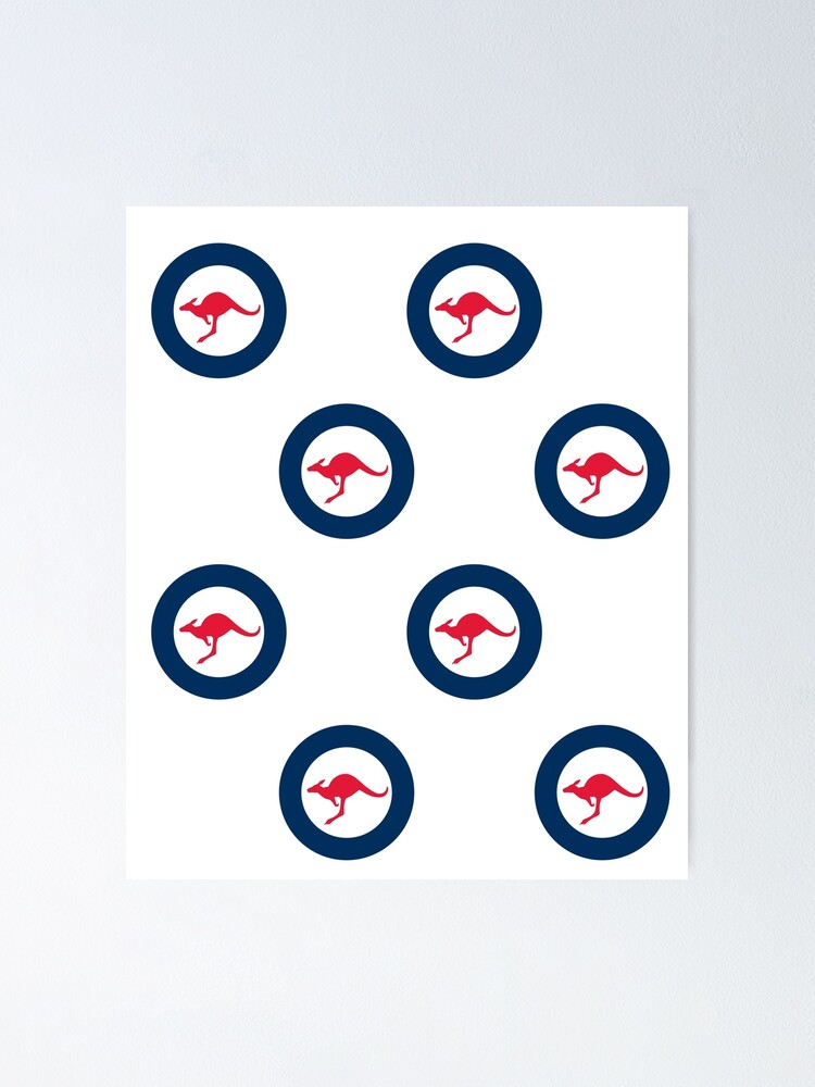 "Royal Australian Air Force RAAF Military Roundel" Poster by VFRZone ...