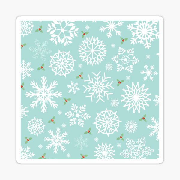 "Snowflakes" Sticker for Sale by Secrethin2k18 | Redbubble