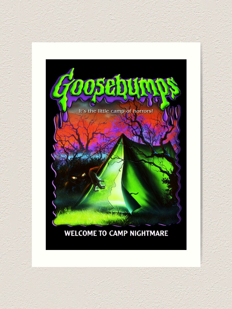 "Goosebumps: Camp Nightmare" Art Print by Miss-djv | Redbubble
