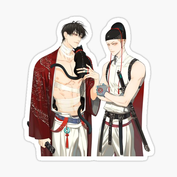 "mo and he tian 19 days" Sticker by joseffa1 | Redbubble