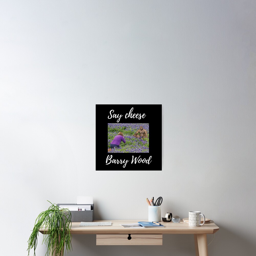"Barry wood Meme " Poster by MinimalTag | Redbubble