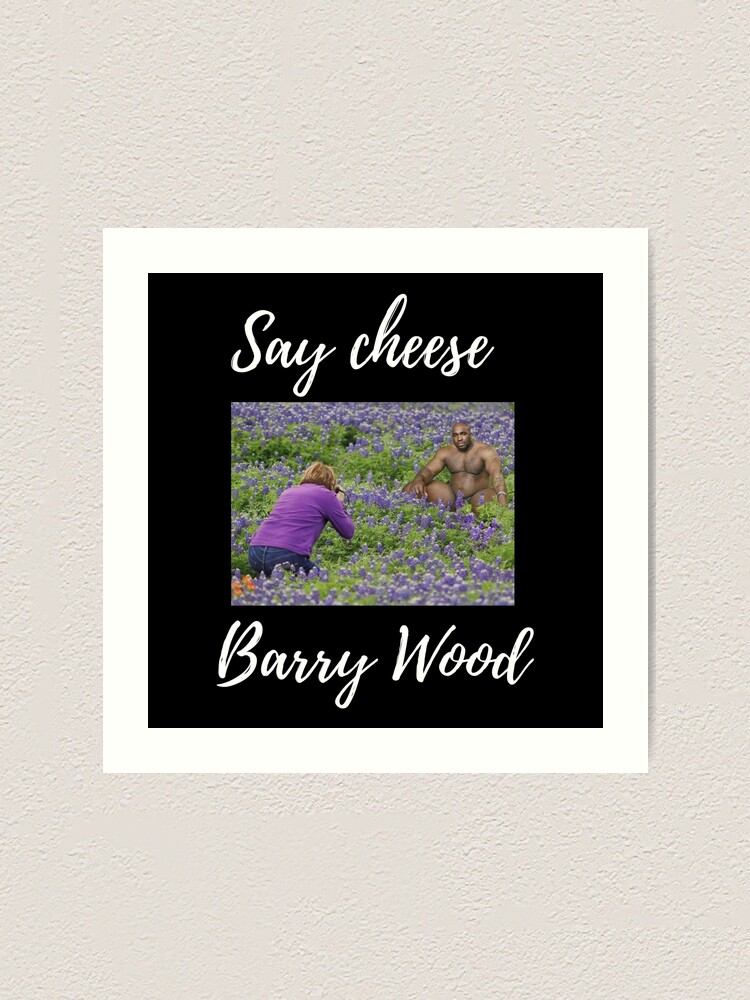 "Barry wood Meme " Art Print for Sale by MinimalTag | Redbubble