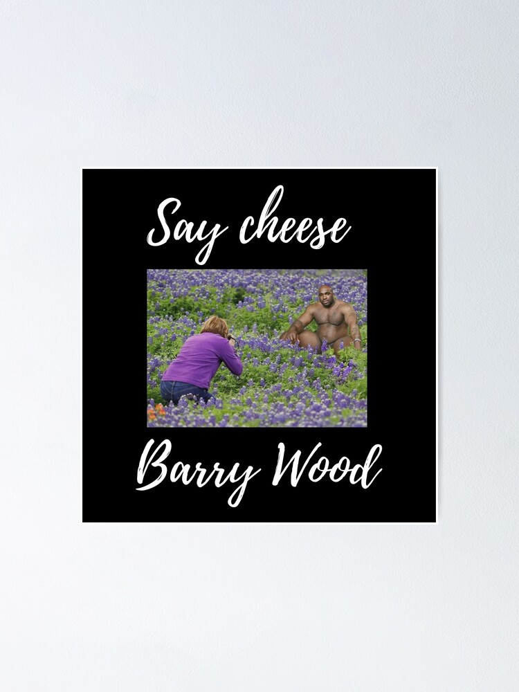 "Barry wood Meme " Poster by MinimalTag | Redbubble