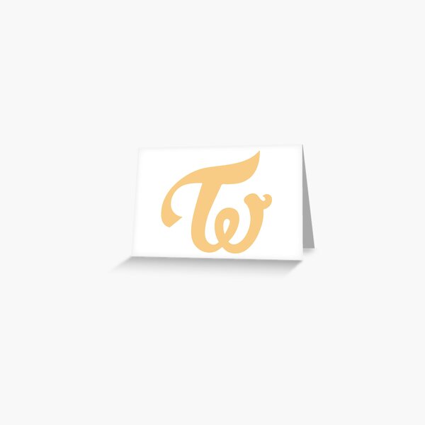 "TWICE CLASSIC LOGO JIHYO" Greeting Card for Sale by simplydoodly ...