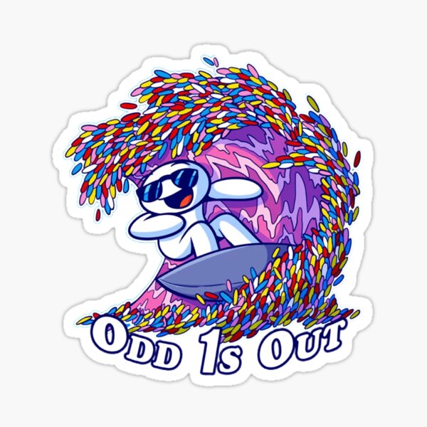 "TheOdd1sOut - The odd 1s out - Life Is Fun Merch Sooubway" Sticker for ...