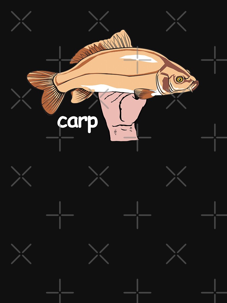 "Carp Meme" T-shirt for Sale by Altohombre | Redbubble | carp t-shirts ...