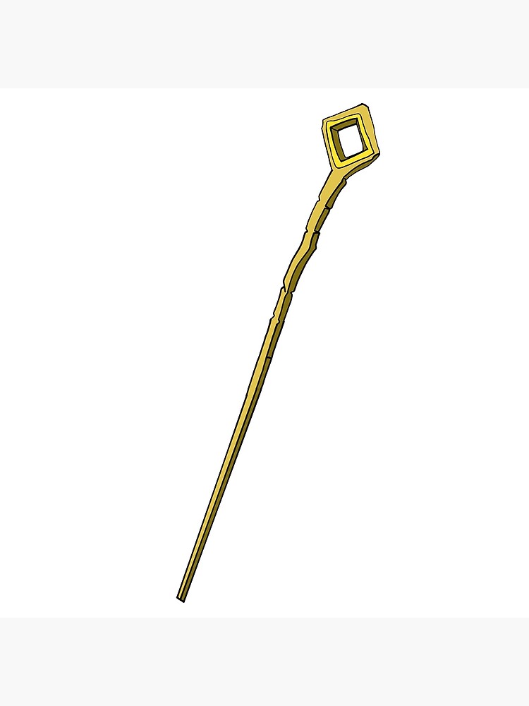 "Golden Wasteland Saluting Captain Firework Staff (Sky Children Of The ...