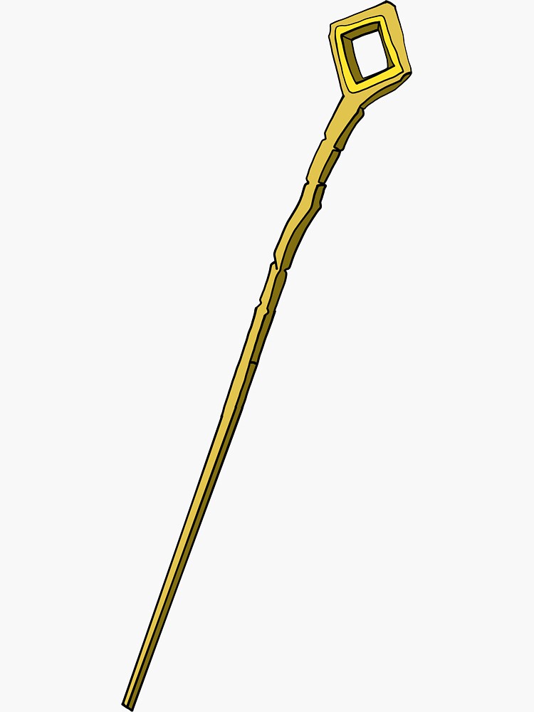 "Golden Wasteland Saluting Captain Firework Staff (Sky Children Of The ...